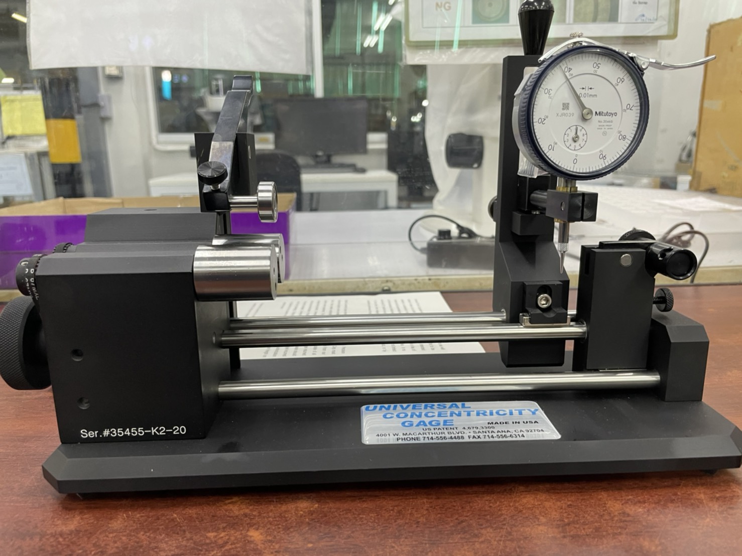 PRODUCT UNIVERSAL Concentricity Gages : บริษัท เมคคาทรอนิกส์ แมชชีน ทูล ...