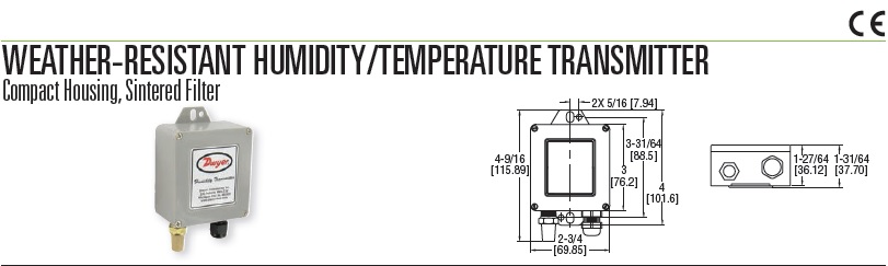 PRODUCT SERIES WHT WEATHER-RESISTANT HUMIDITY/TEMPERATURE TRANSMITTER ...
