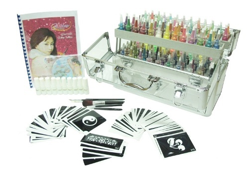 PRODUCT Professional A Glitter tattoo kit (ชุด 100 สี ) : หจก. เอสธีท ...