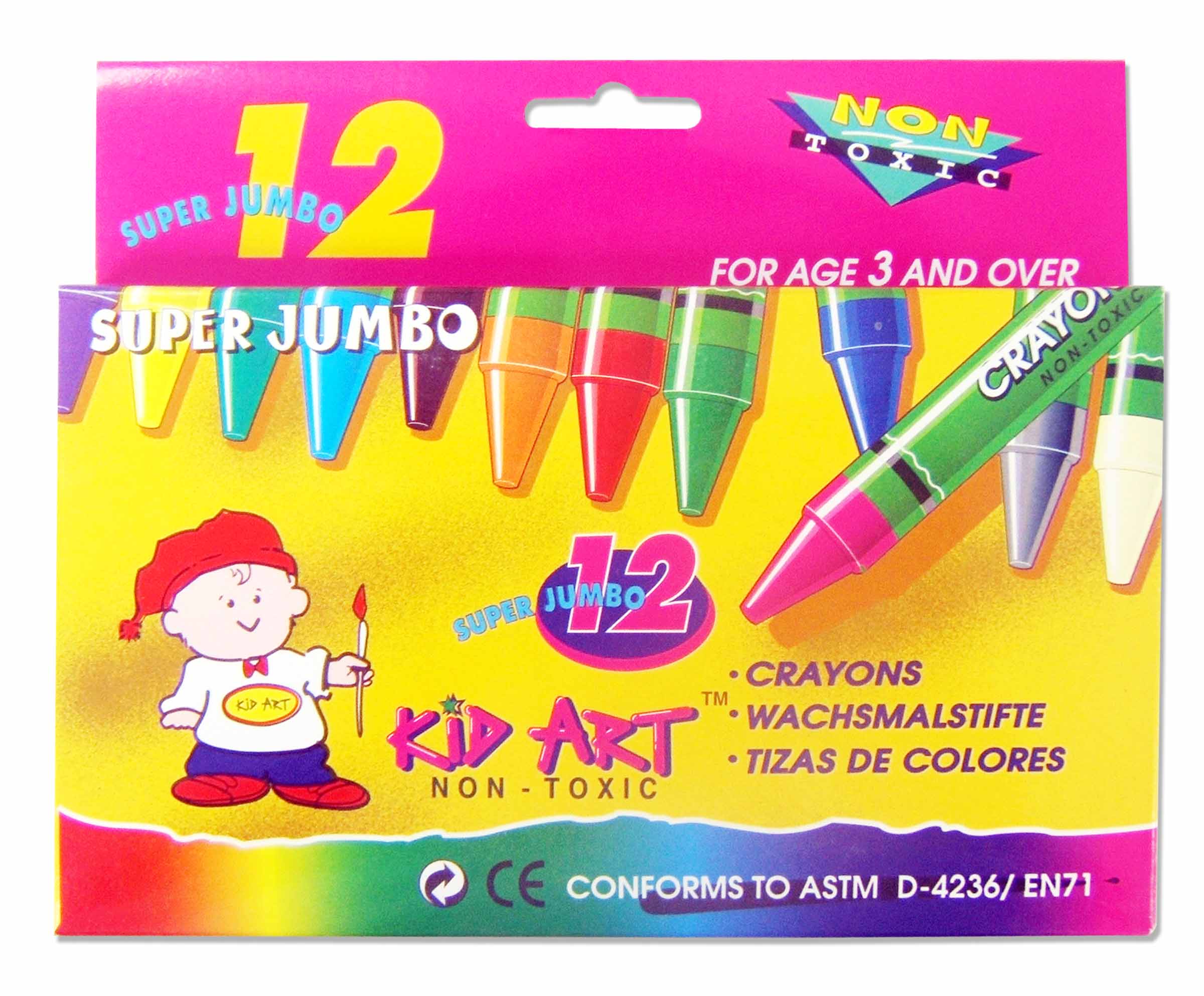 บริษัท สยาม ควอลิตี้ อินดัสทรี้ส จำกัด : สีเทียน Super Jumbo size ชนิด ...