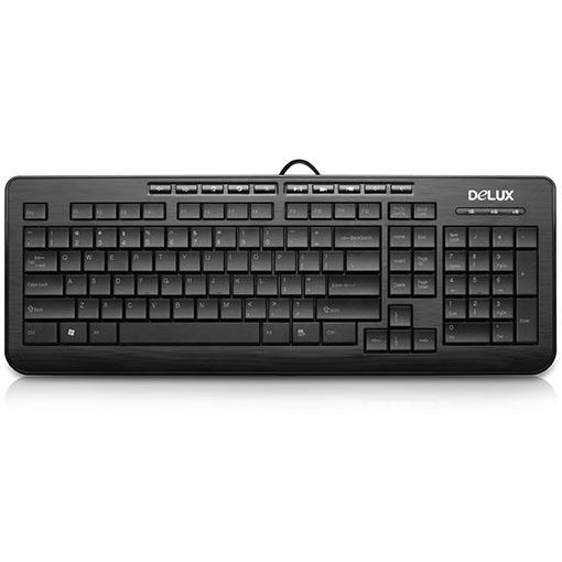 PRODUCT DELUX K6000U Standard Keyboard : Zeer Online | Zeer Online