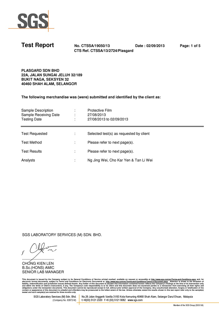 KNOWLEDGE Plasgard RoHS : บริษัท นับพันพร จำกัด | Nabphanporn Co., Ltd.